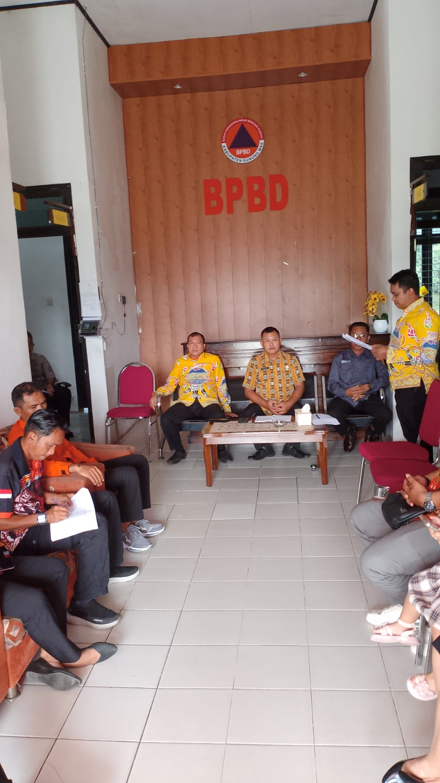 Rapat Evaluasi Kinerja Badan Penanggulangan Bencana Daerah Kabupaten ...